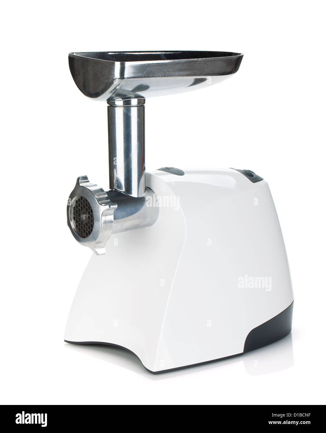 Meat chopper. Isolated on white background Stock Photo - Alamy
