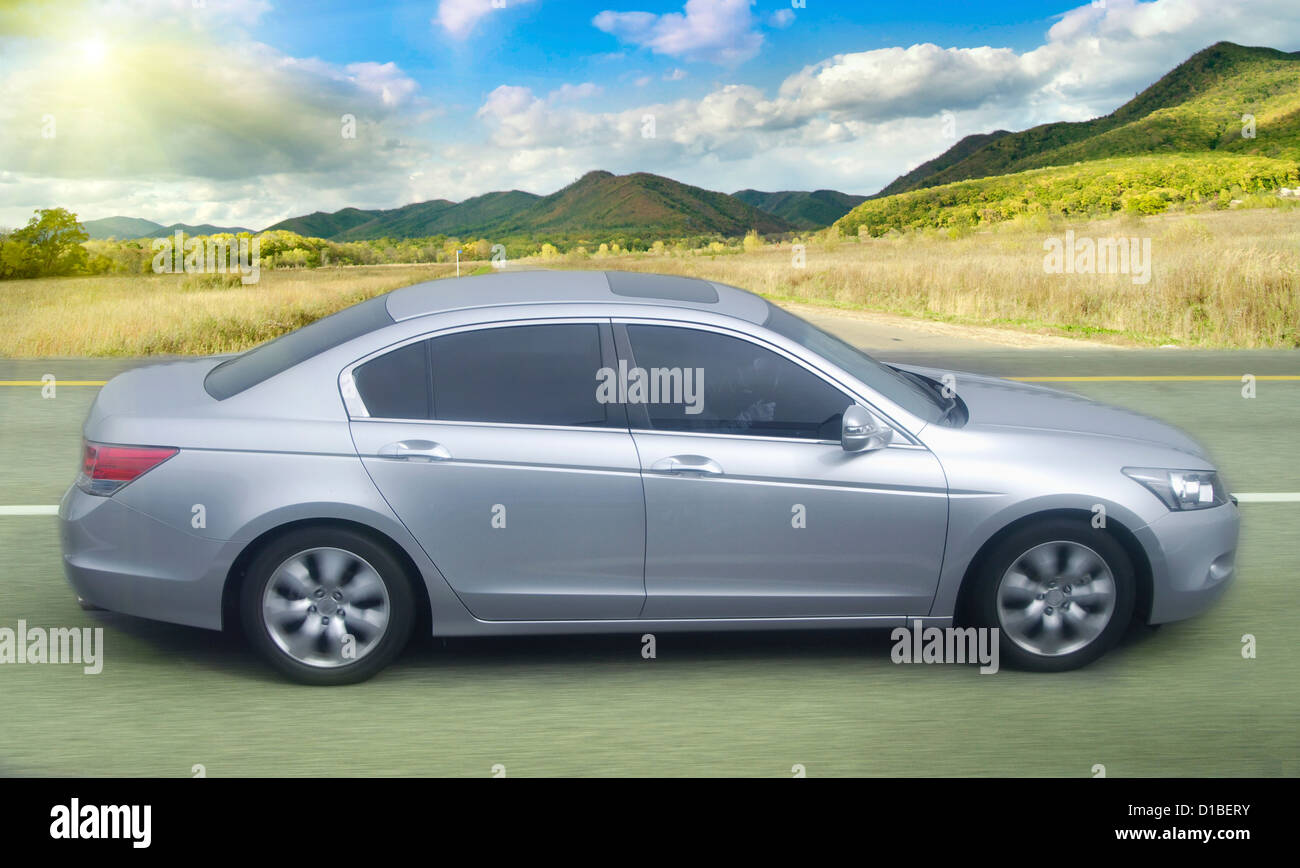 Field dirt road on meadow hi-res stock photography and images - Alamy