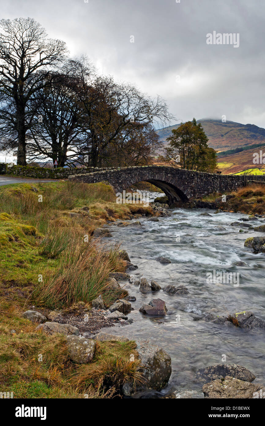 Cockley Beck bridge in the Lake district, Cumbria, England Stock Photo ...