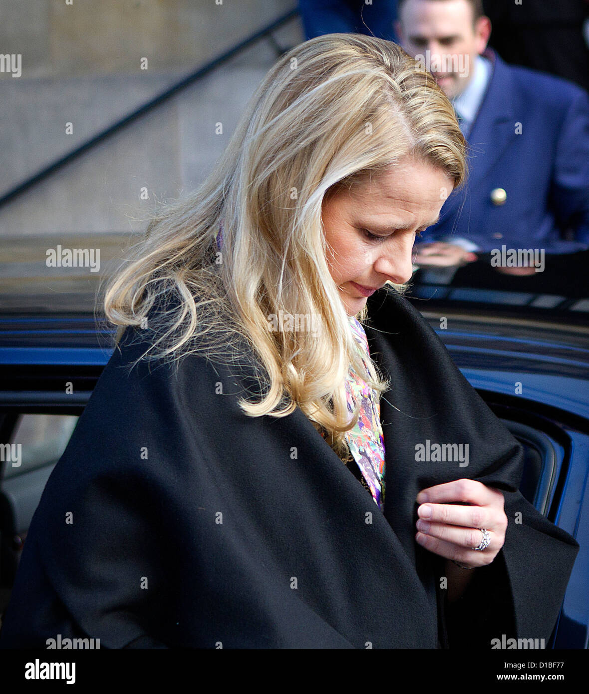 Princess Mabel of The Netherlands arrives at the Royal Palace Amsterdam ...