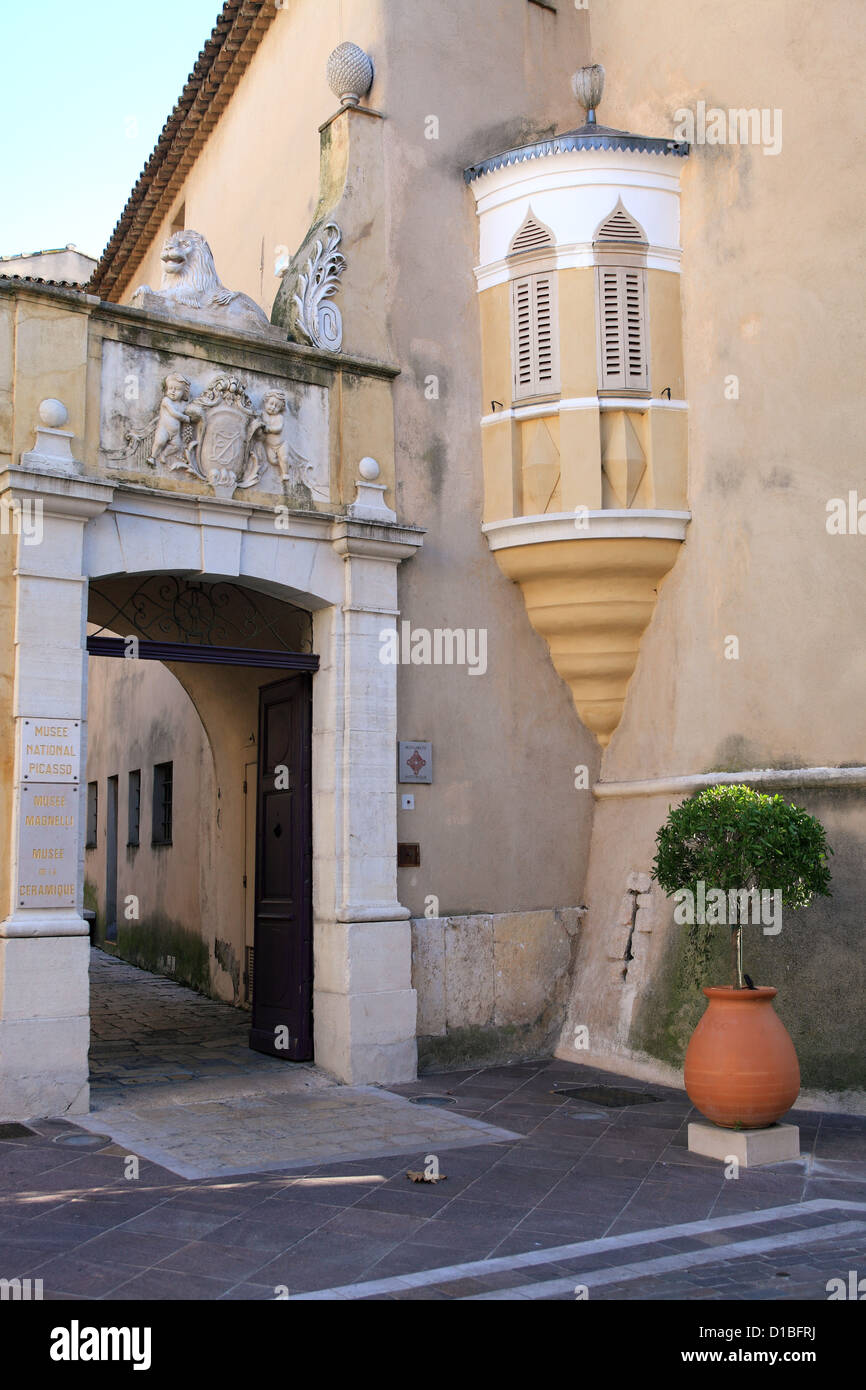The Picasso museum of Vallauris Stock Photo - Alamy