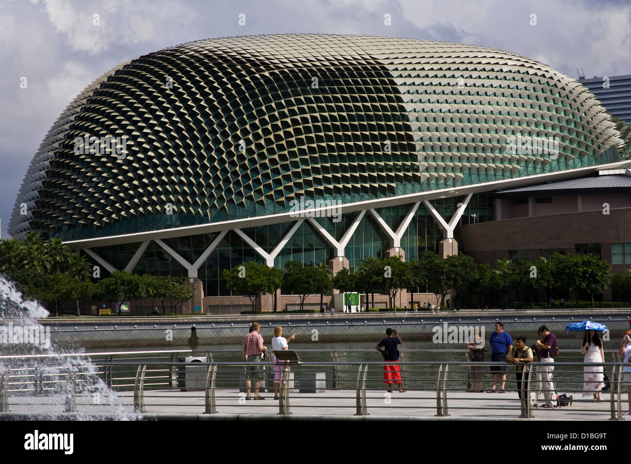 The Durian Building ( Esplanade Centre ) Singapore Stock Photo - Alamy