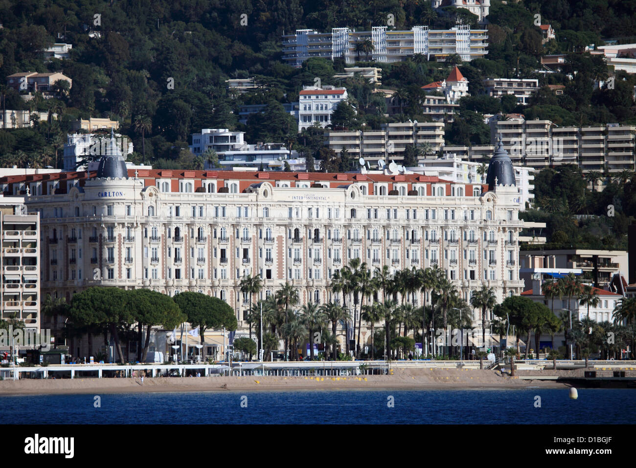The Carlton palace in Cannes, French Riviera Stock Photo - Alamy