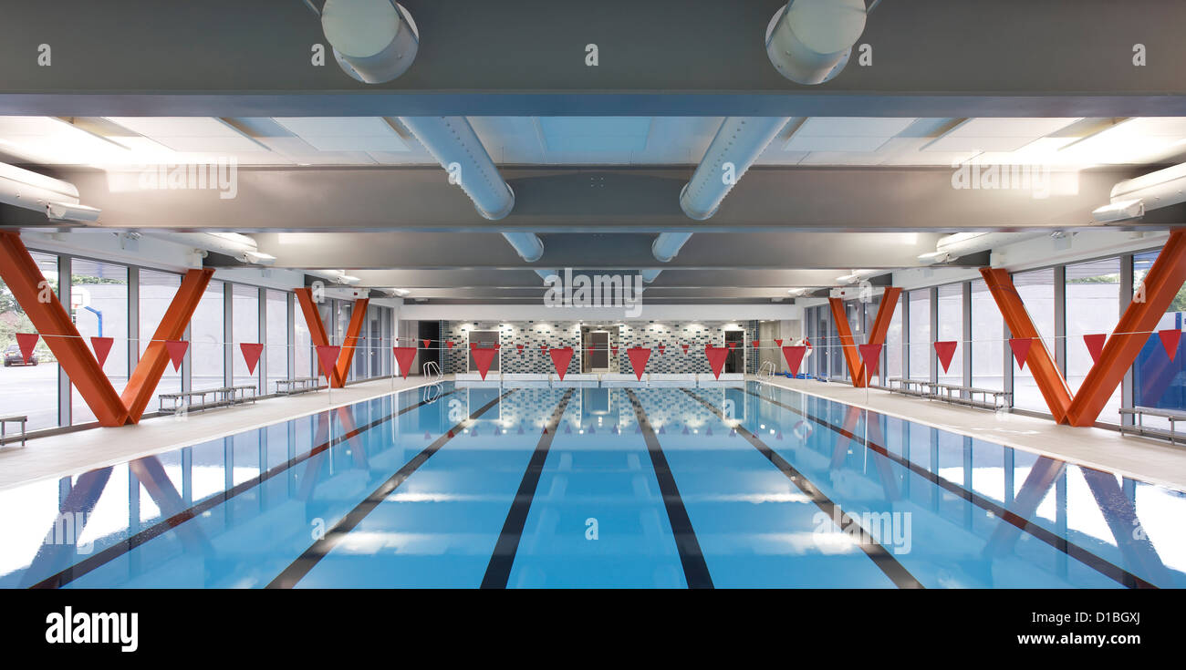 The college interior swimming pool hi-res stock photography and images ...