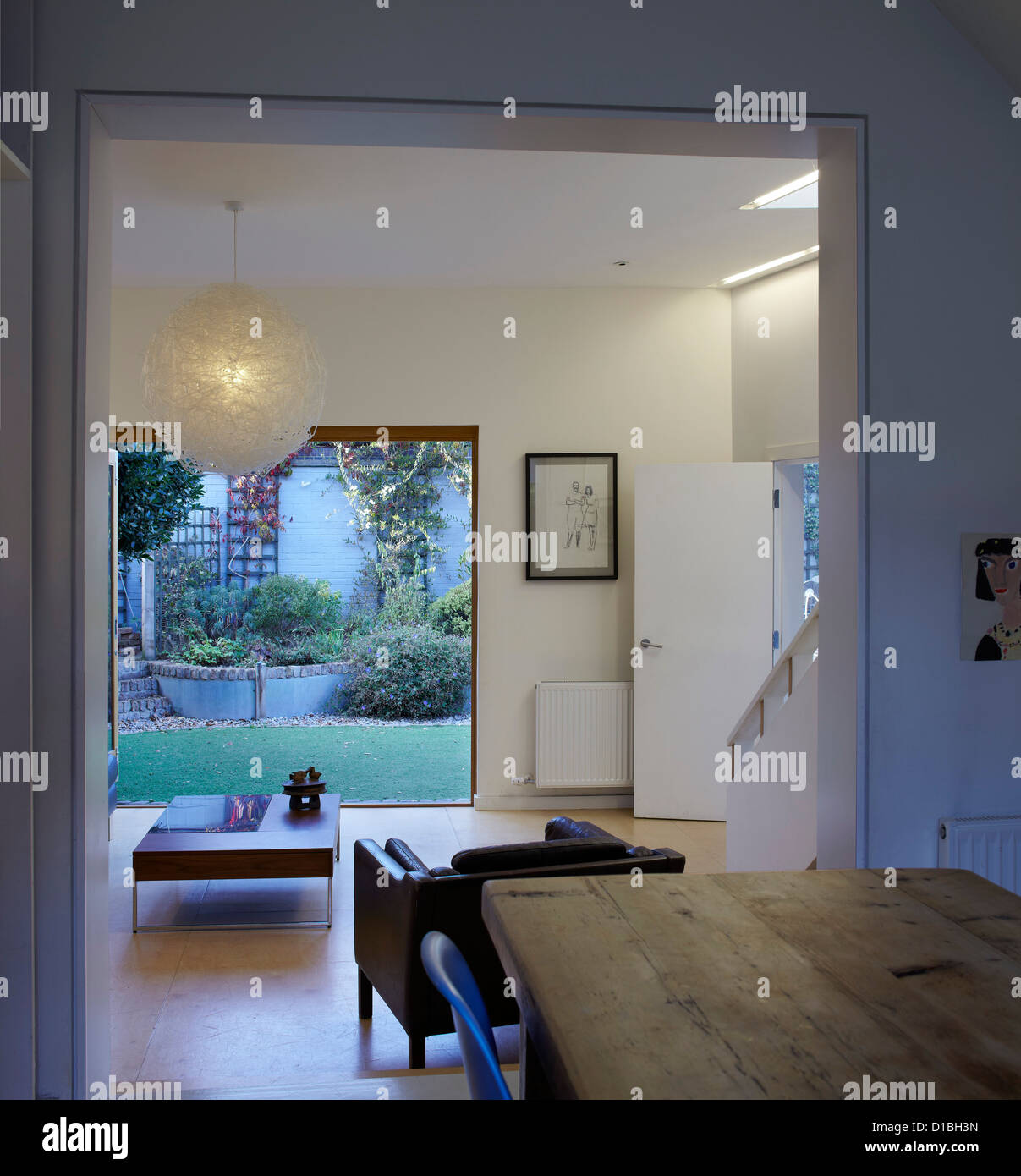 The Timber Fin House, London, United Kingdom. Architect: Neil Dusheiko ...