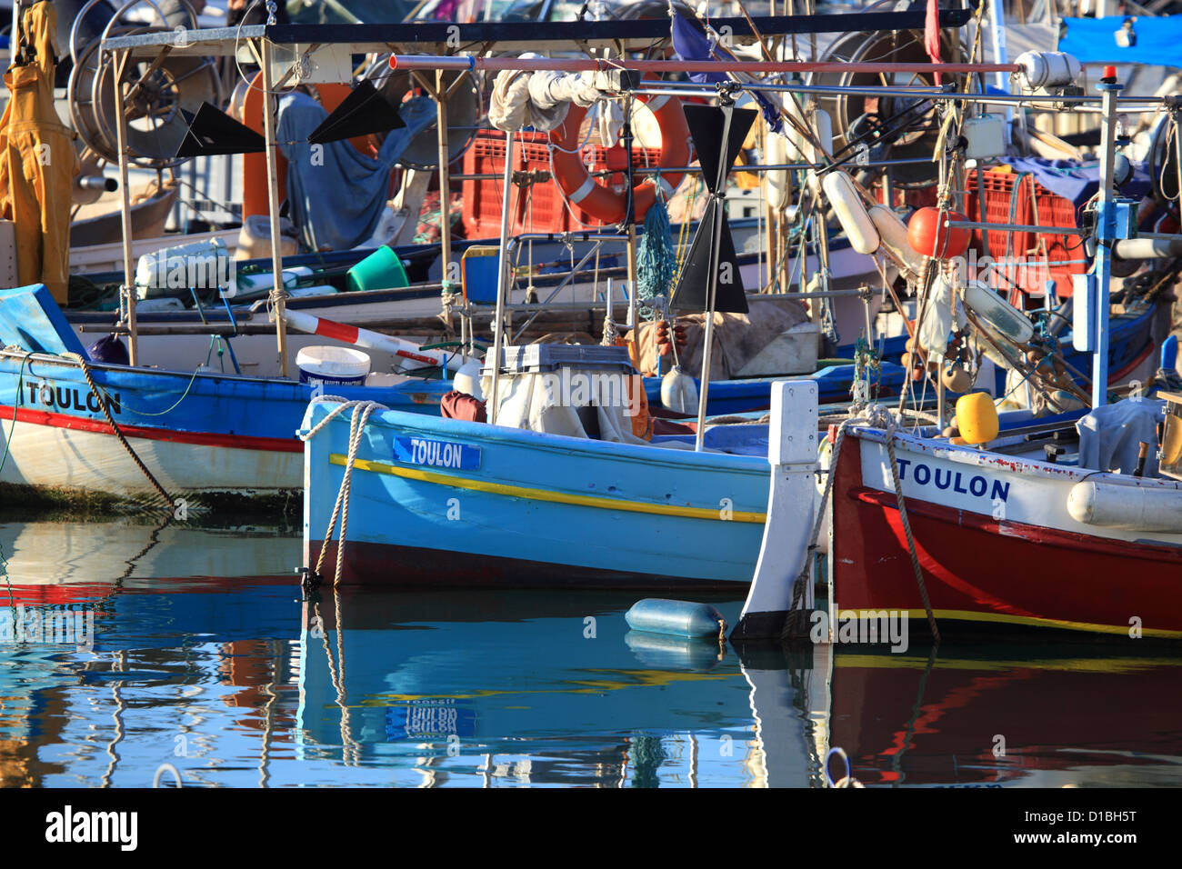 The fishing port of the city of Saint Raphael Stock Photo - Alamy