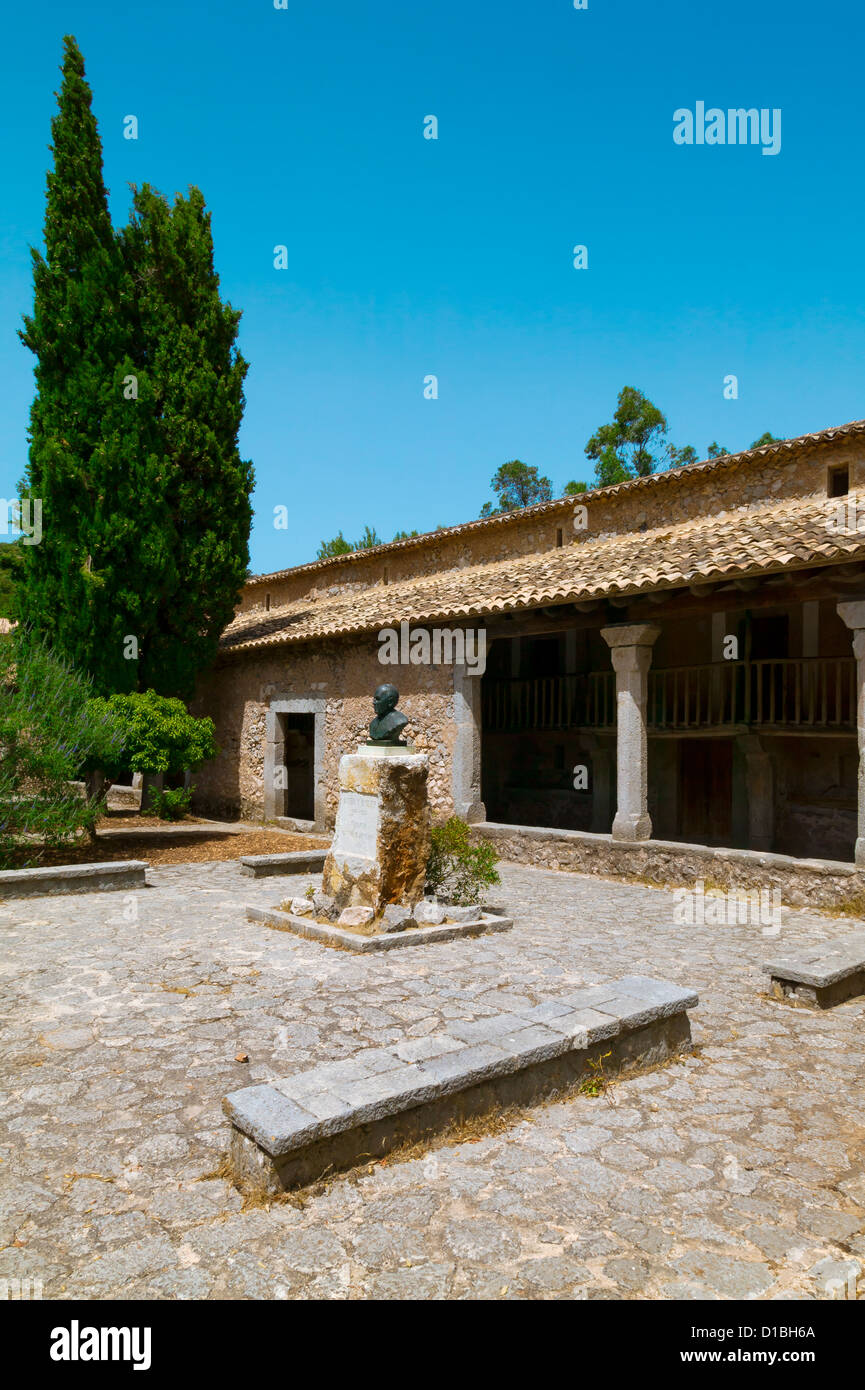 Monastery Of Lluc, Island Of Majorca,Balearic Islands, Spain Stock ...