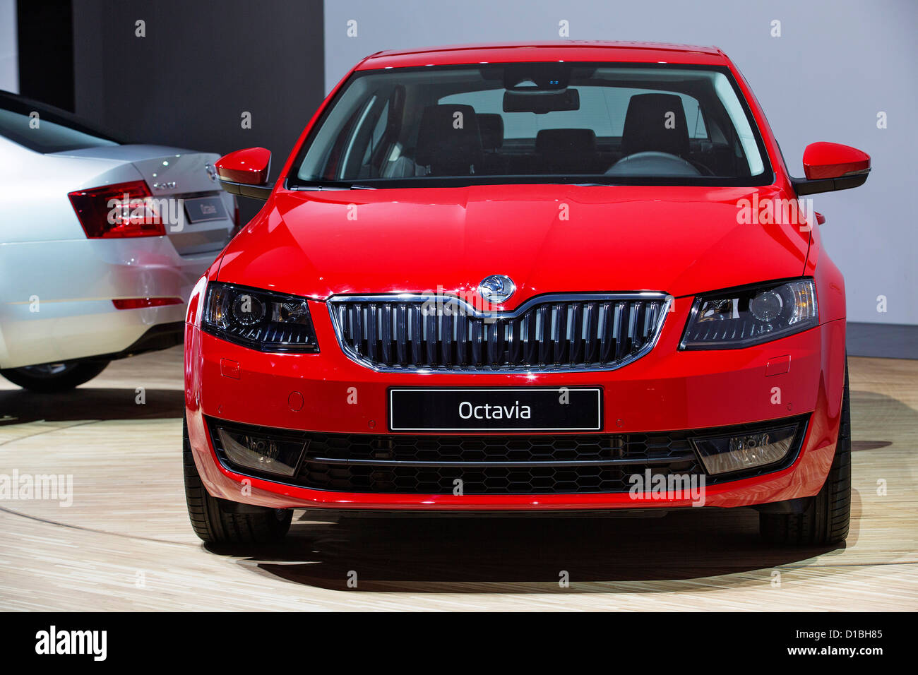 The third generation Skoda Octavia during it's presentation in Mlada ...