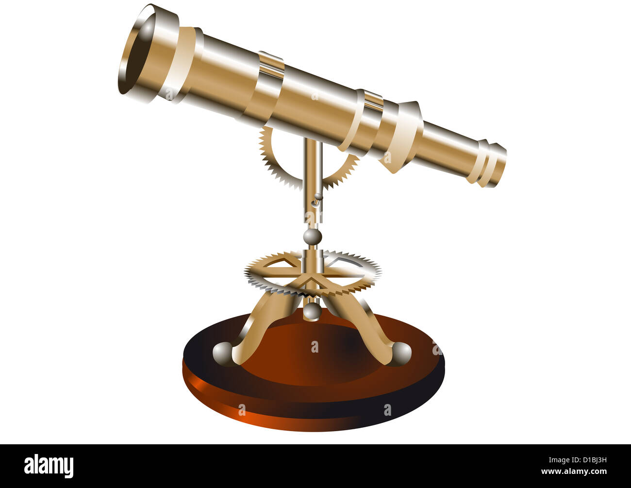 Telescope isolated stand hi-res stock photography and images - Alamy