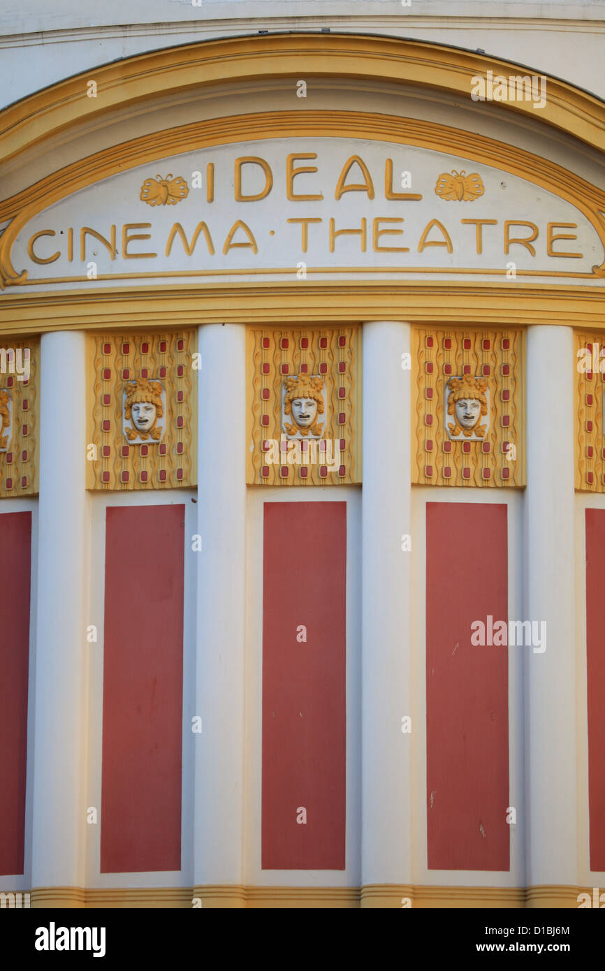 Typical Art deco architecture in Nice city Stock Photo - Alamy