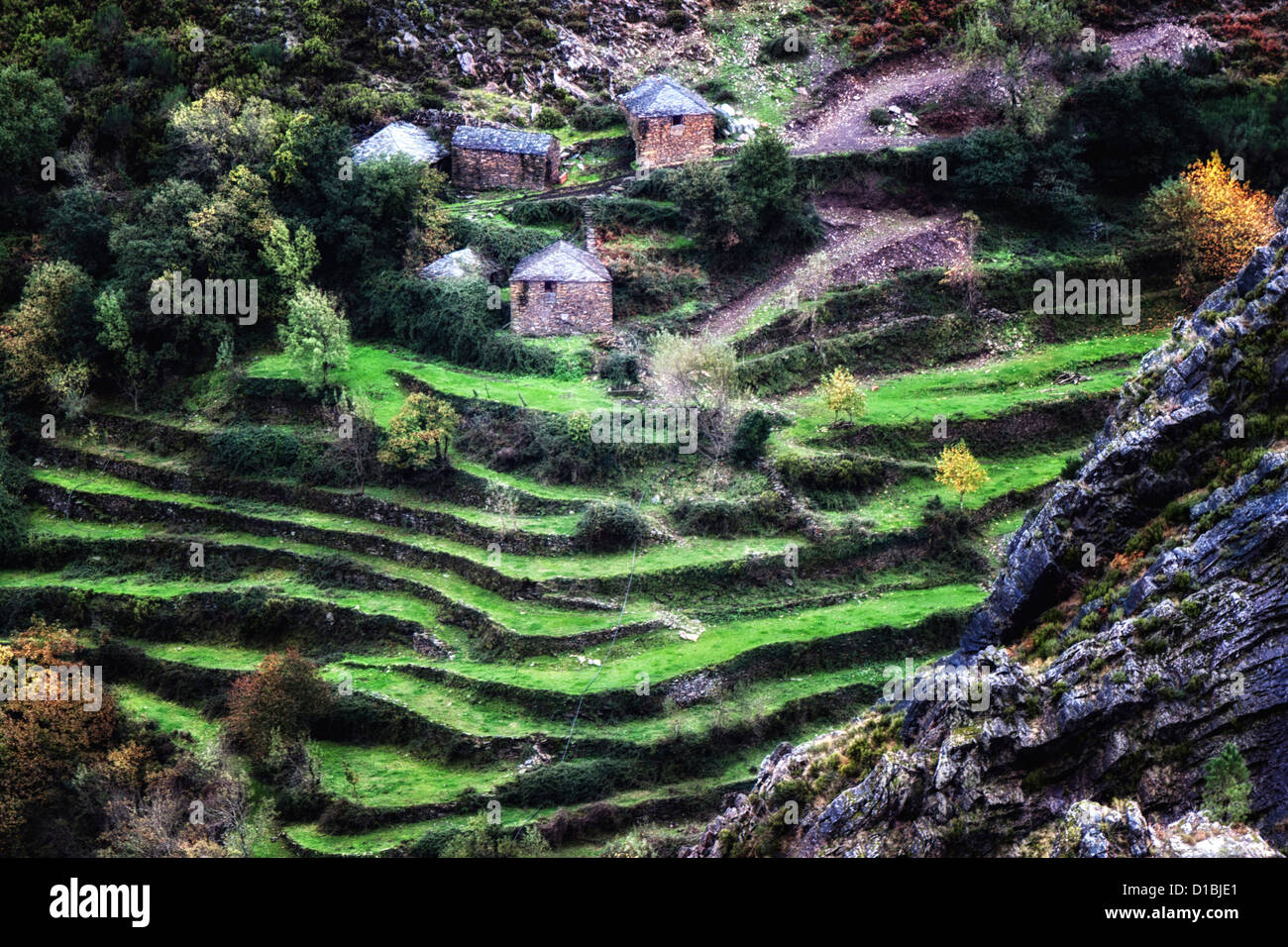 Isolated village hi-res stock photography and images - Alamy