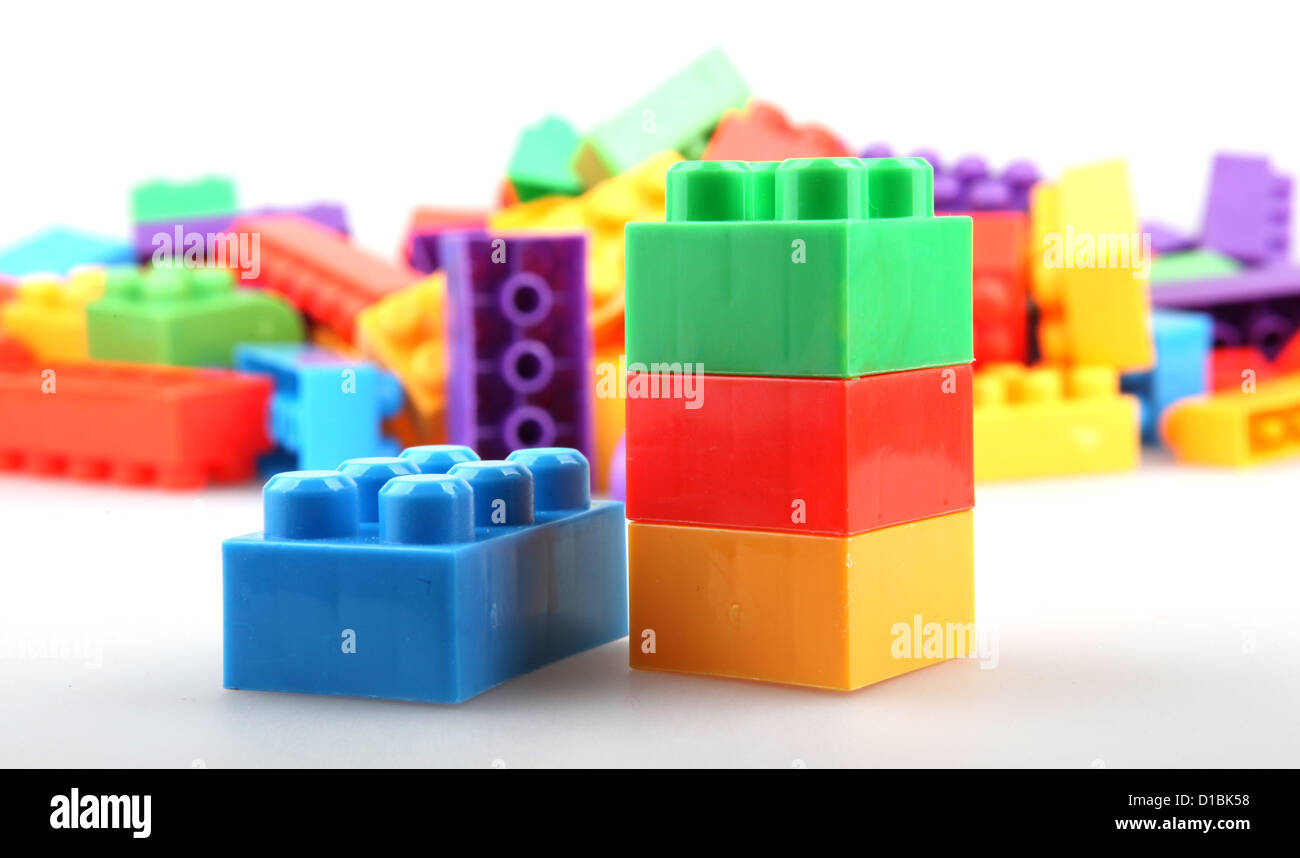 lego color block Stock Photo - Alamy