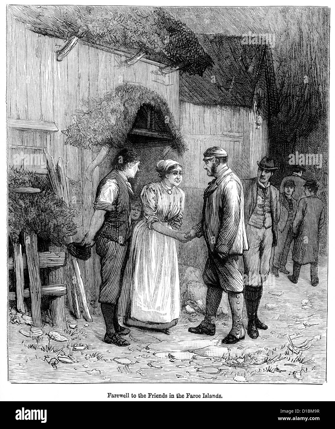 Victorian people engraving hi-res stock photography and images - Alamy