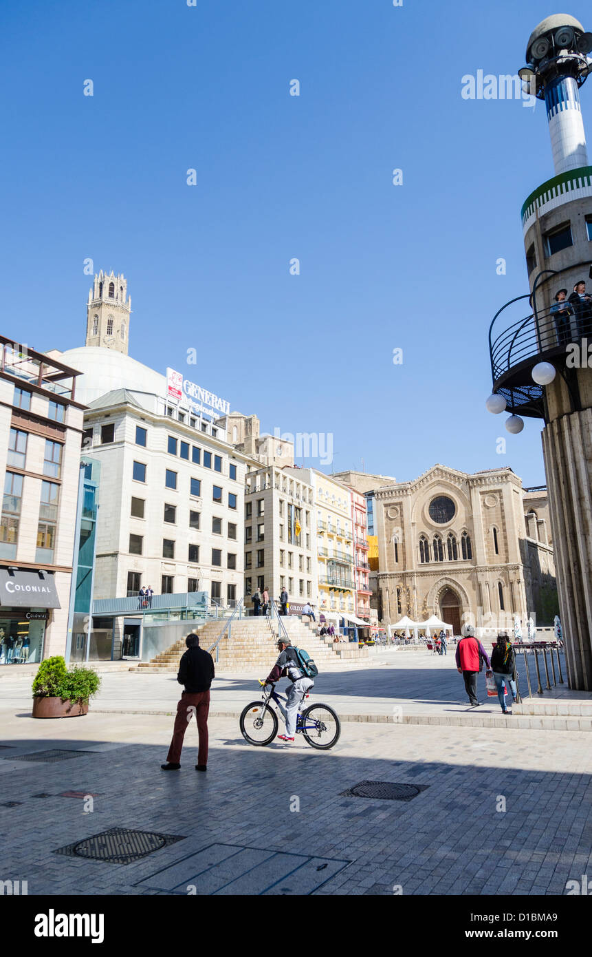Lerida city, Catalonia, Spain Stock Photo - Alamy