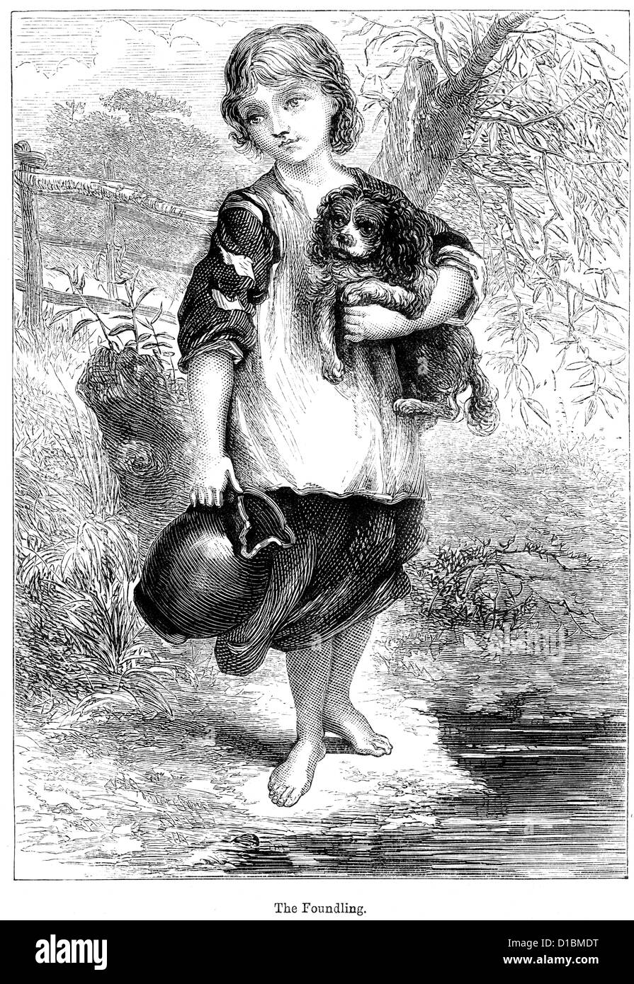 Orphan child victorian hi-res stock photography and images - Alamy