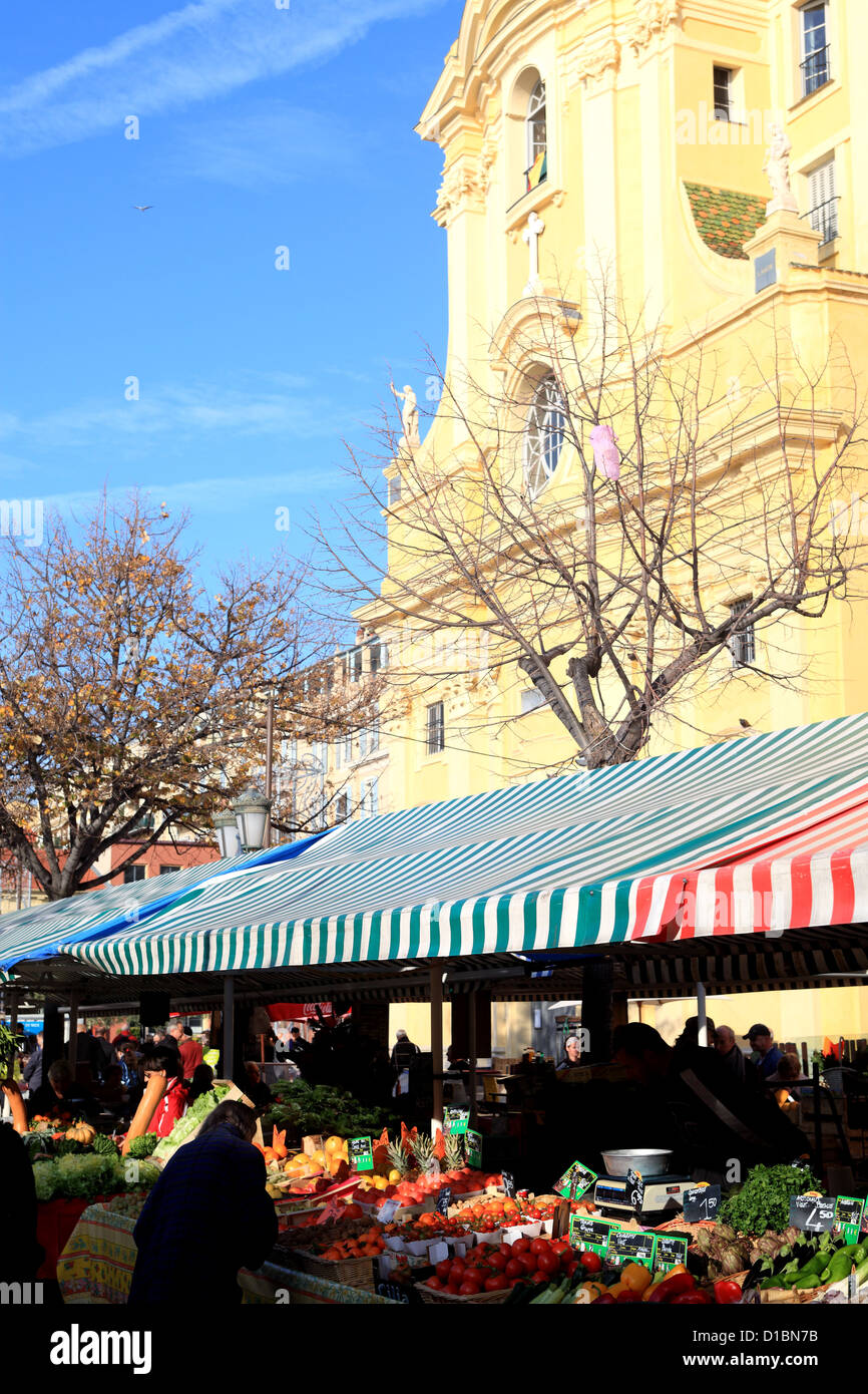Nice outdoor market hi-res stock photography and images - Alamy