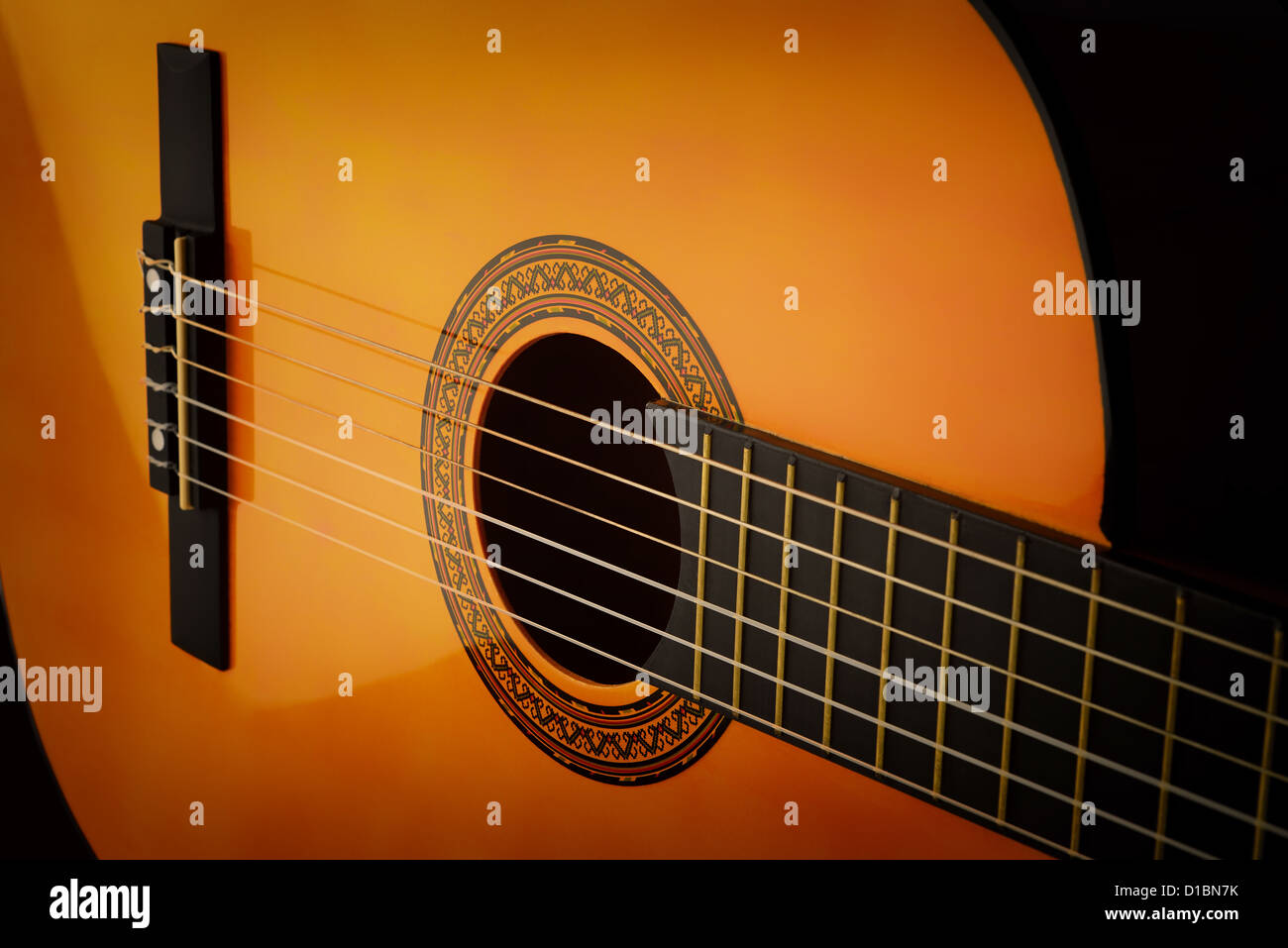 Classic wooden guitar hi-res stock photography and images - Alamy