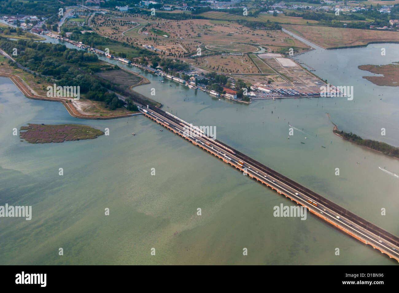 Aerial view venice hi-res stock photography and images - Alamy
