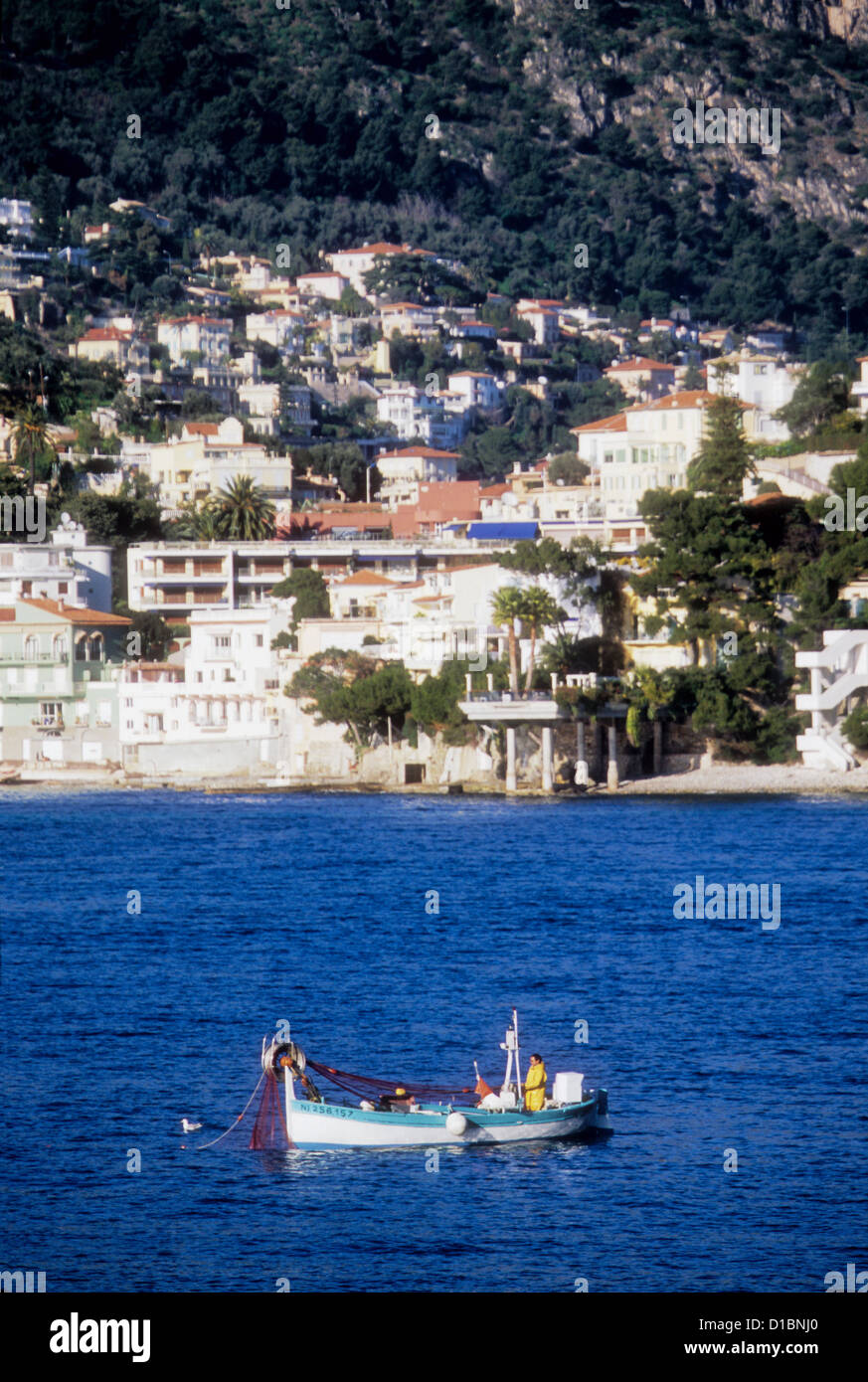 French Riviera coastline of Cap Ferrat Stock Photo - Alamy