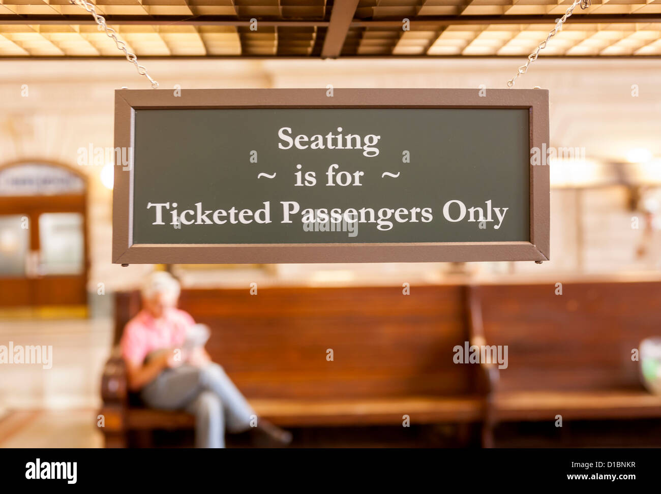 Train waiting area hi-res stock photography and images - Alamy