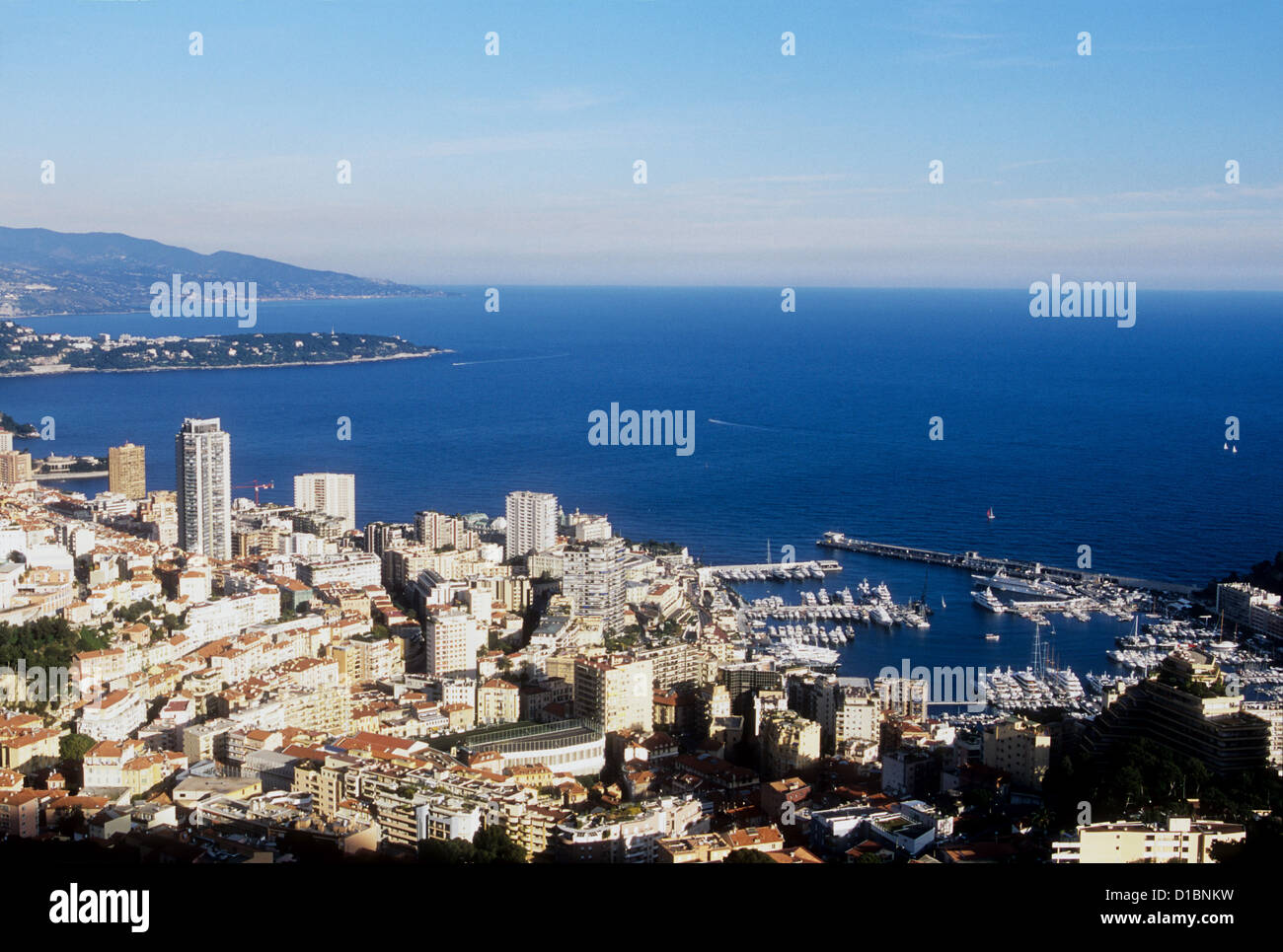Overhead view principality monaco hi-res stock photography and images ...