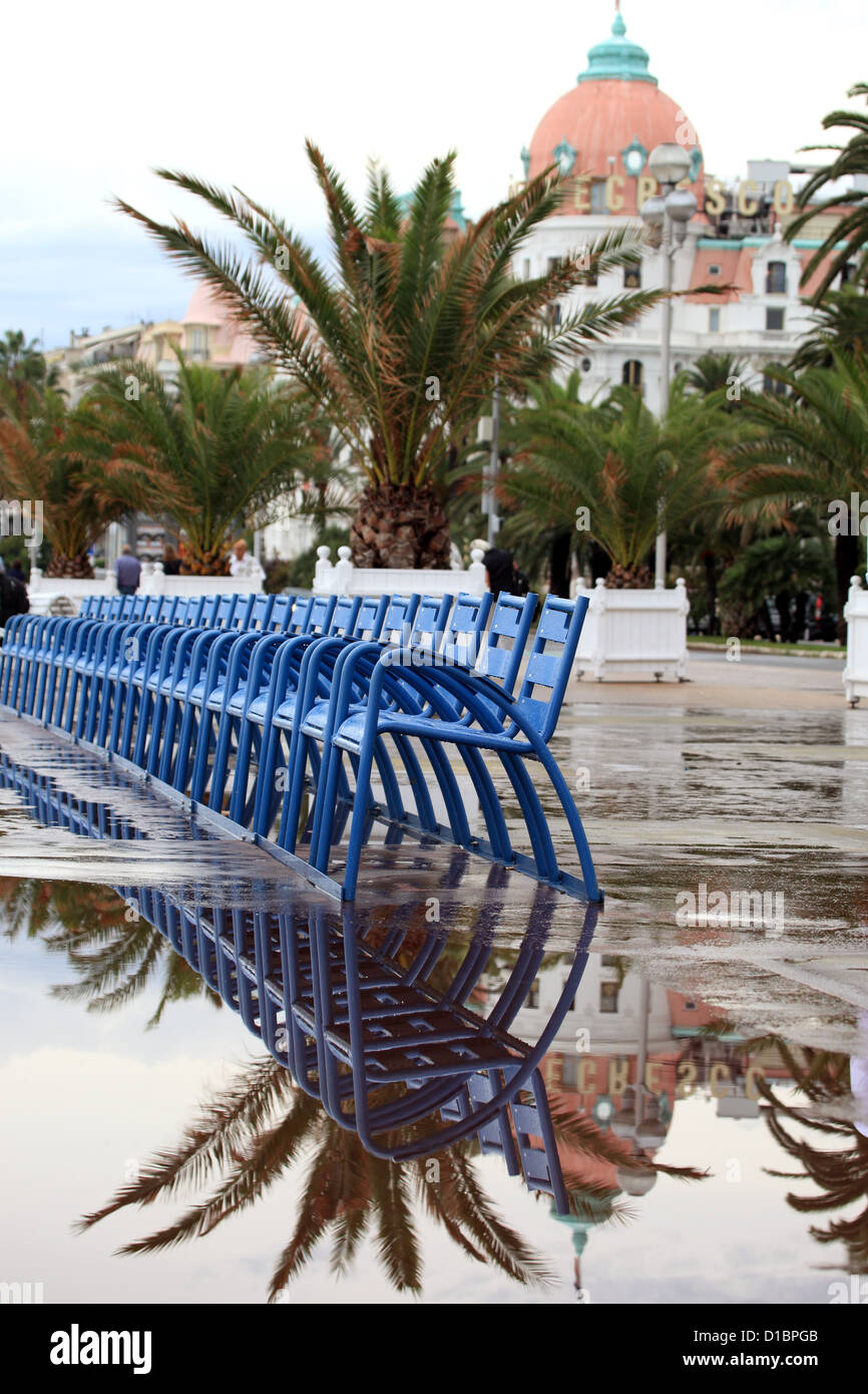 Rainy day in nice france hi-res stock photography and images - Alamy