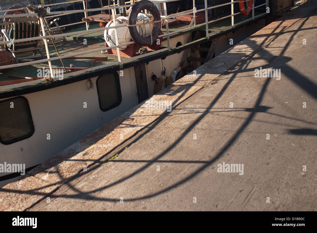 Boat rail hi-res stock photography and images - Alamy