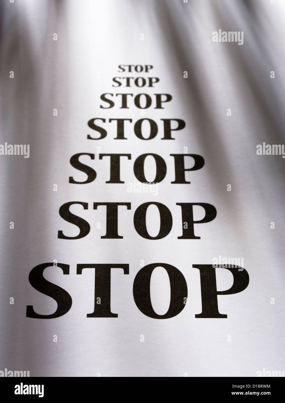 Repeated word hi-res stock photography and images - Alamy