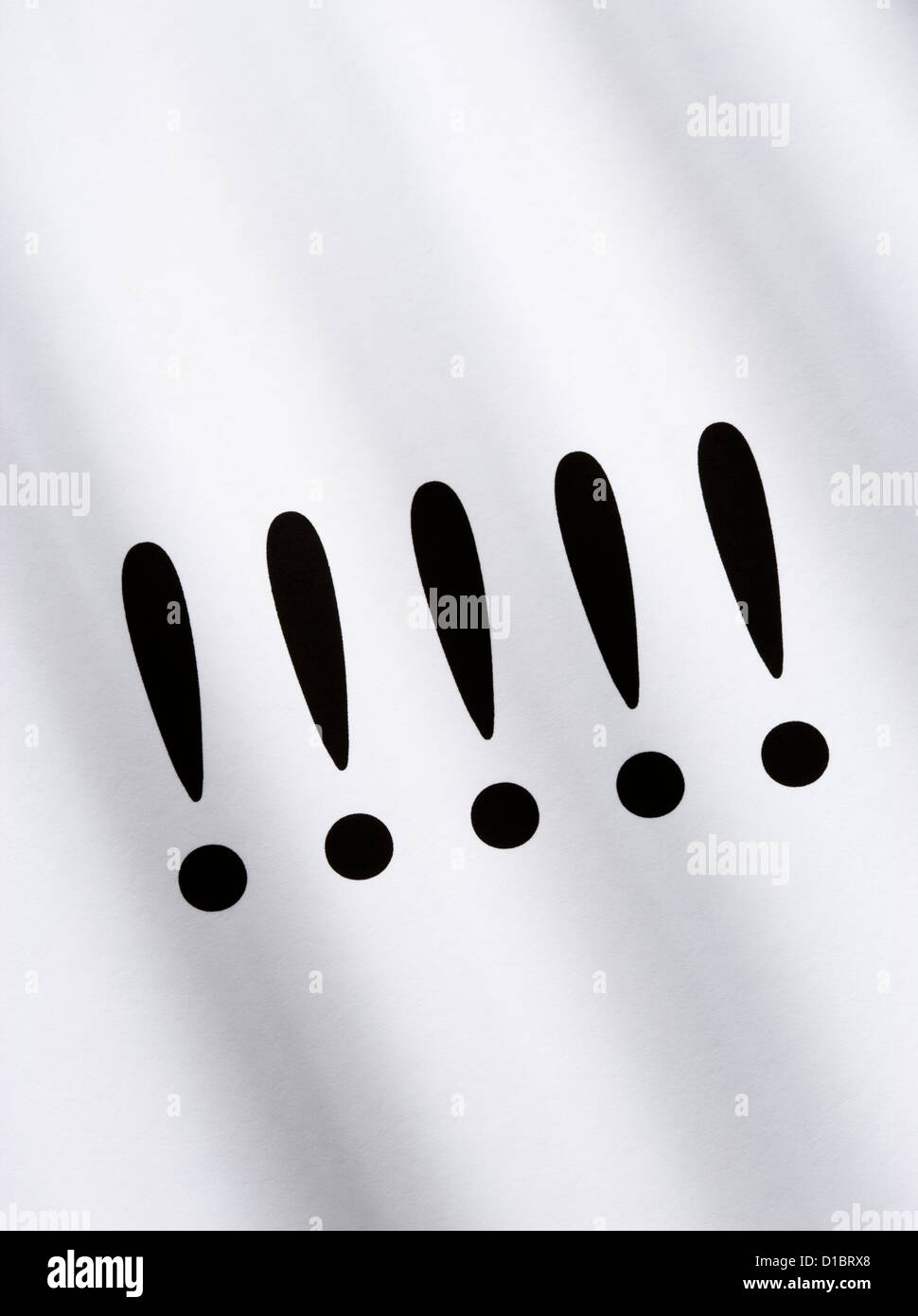 Exclamation marks hi-res stock photography and images - Alamy