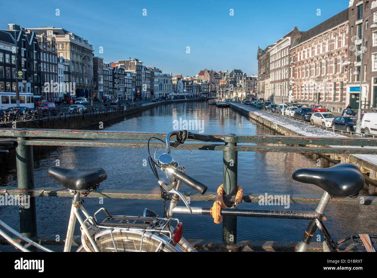 The Rokin viewed from Doelensluis Stock Photo - Alamy