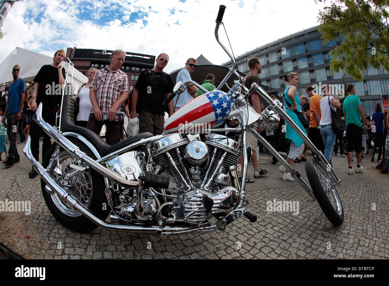 Berlin germany harley davidson on berlin hi-res stock photography and ...