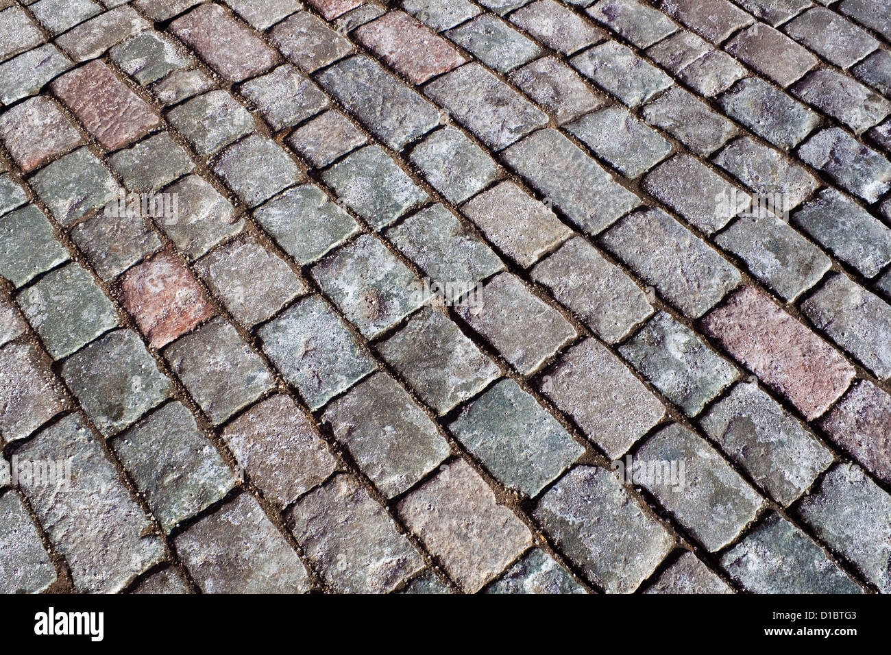 Pattern of blocks in road hi-res stock photography and images - Alamy