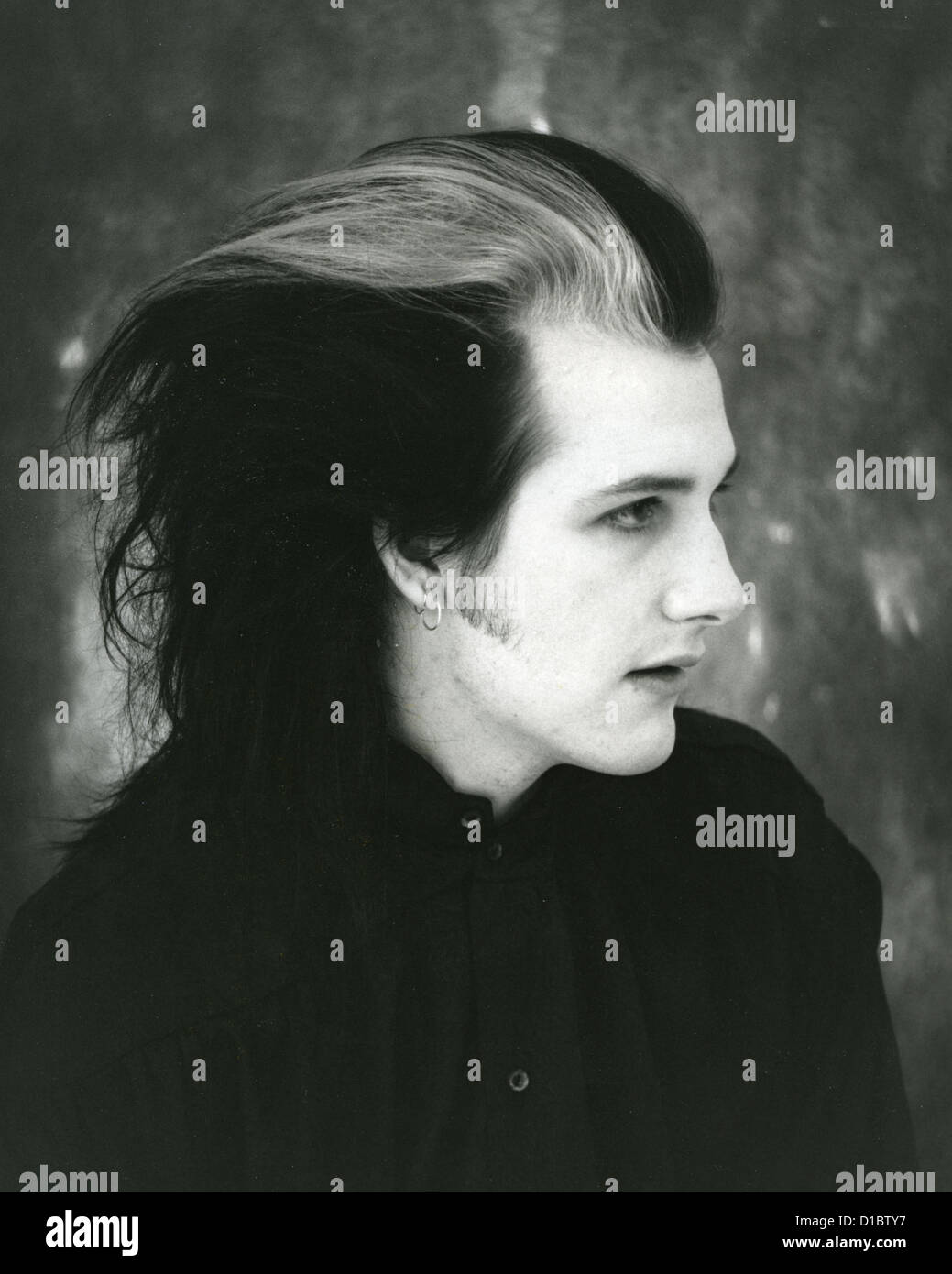 THE DAMNED Promotional photo of UK rock group member Dave Vanian Stock ...