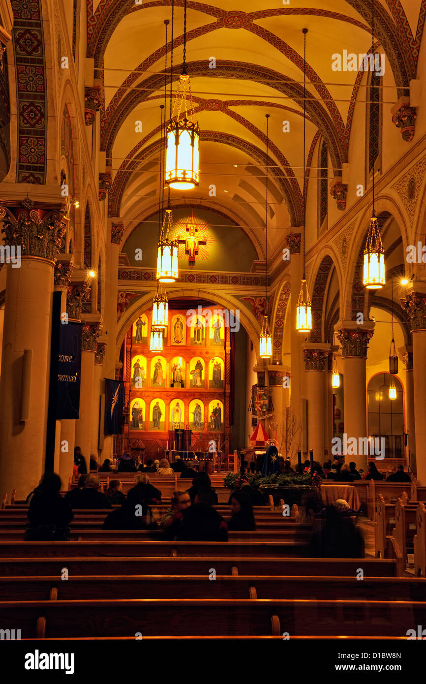 Downtown Santa Fe The Cathedral Basilica of St. Francis of Assisi ...