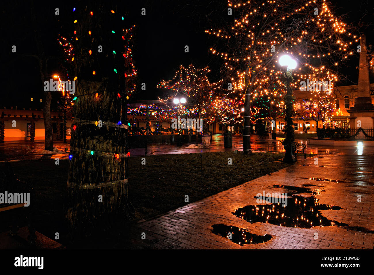 Plaza Of Santa Fe High Resolution Stock Photography and Images - Alamy