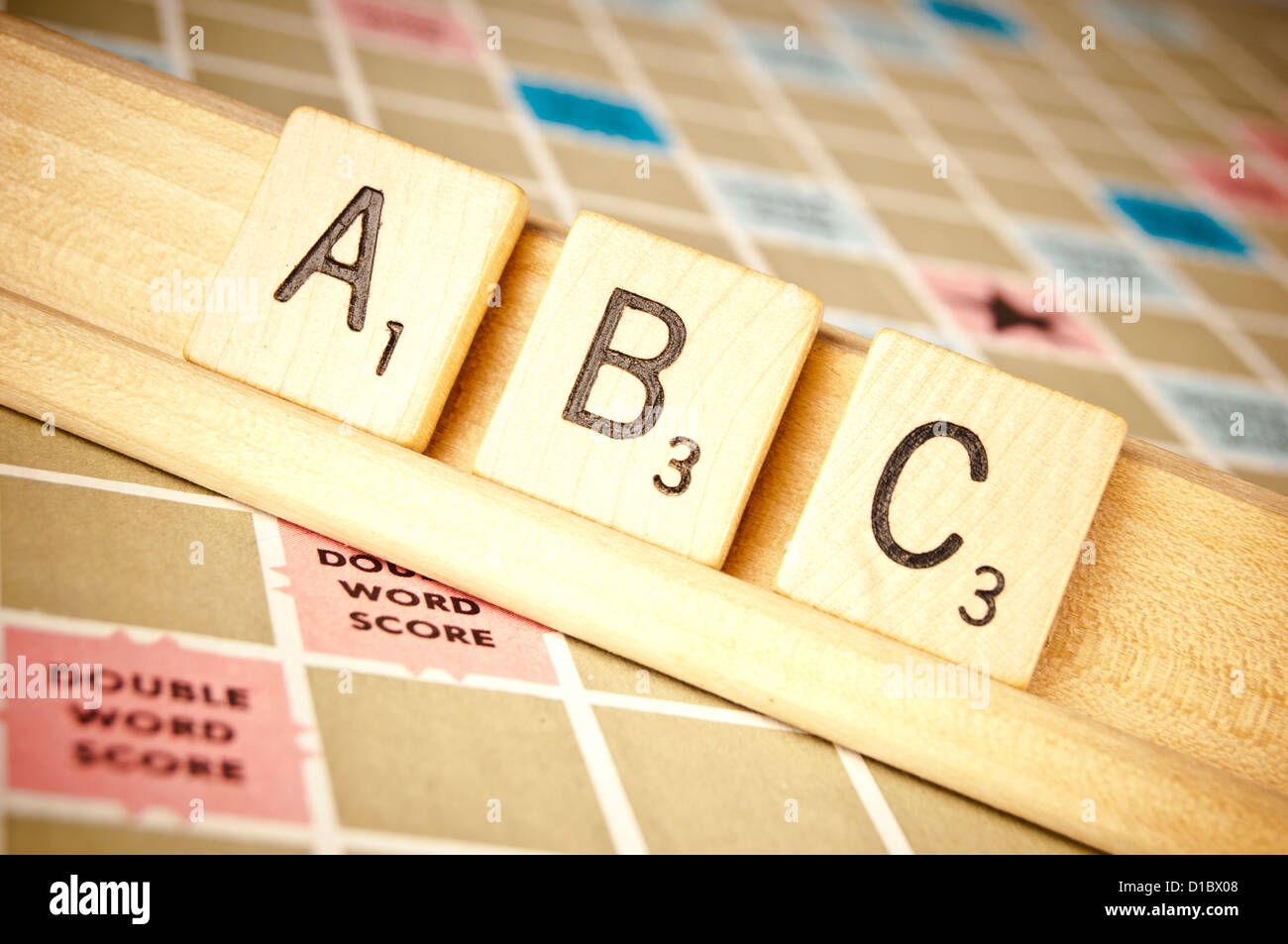 Abc word hi-res stock photography and images - Alamy