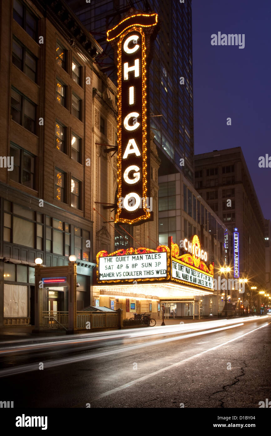 Chicago theater hi-res stock photography and images - Alamy