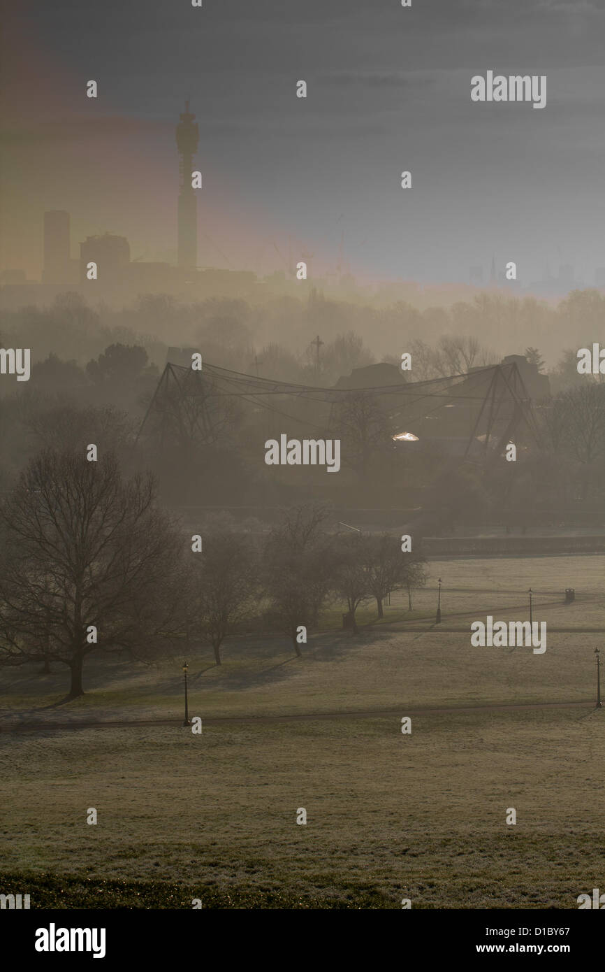Primrose hill view winter hi-res stock photography and images - Alamy