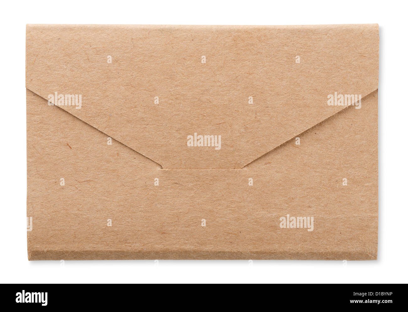 Rough brown envelope isolated on white Stock Photo - Alamy