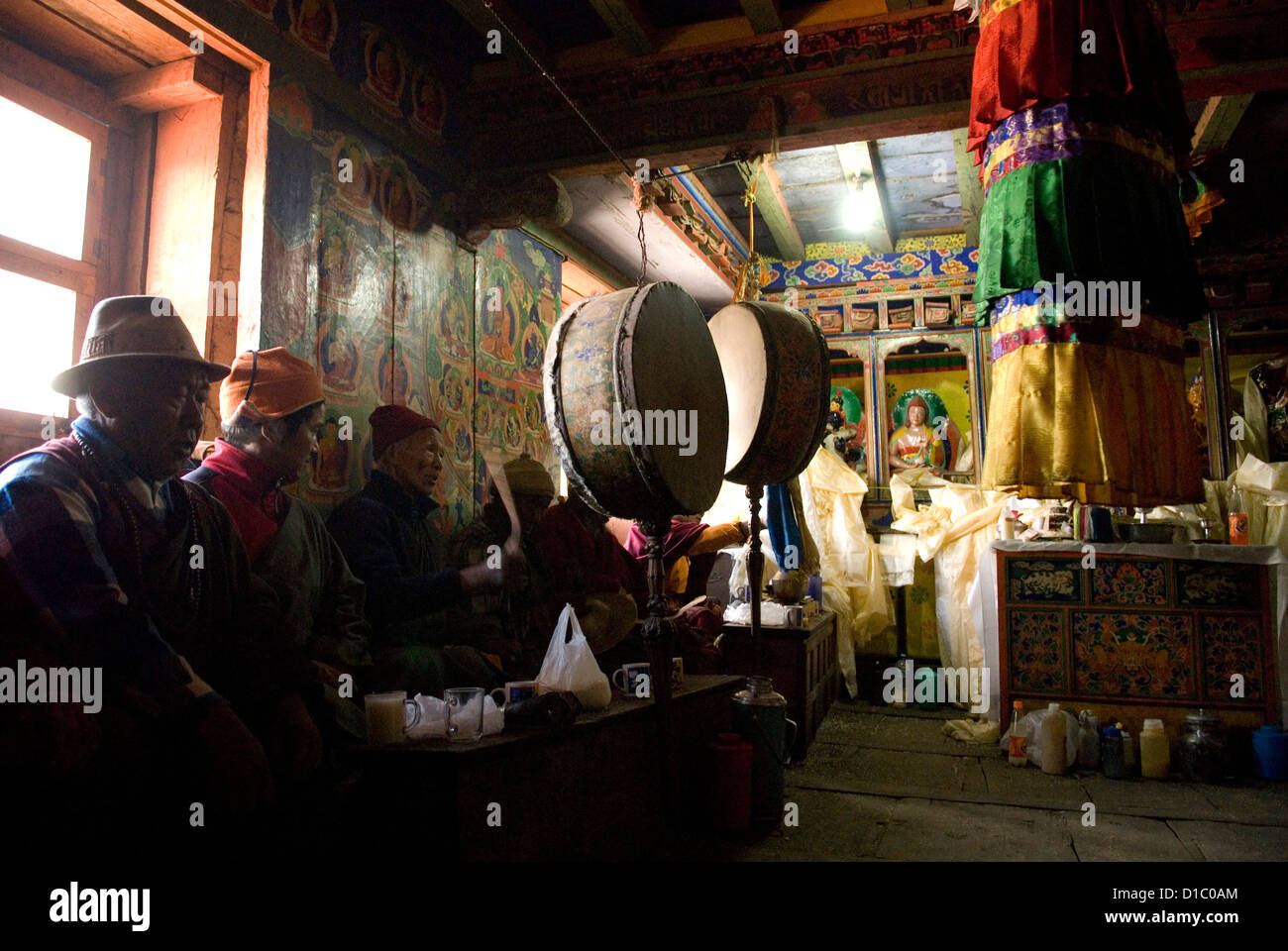 Pangboche monastery hi-res stock photography and images - Alamy