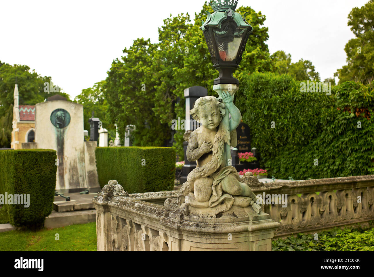-Cemetery- Vienna (Austria Stock Photo - Alamy
