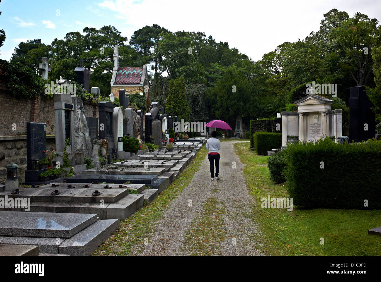 -Cemetery- Vienna (Austria Stock Photo - Alamy