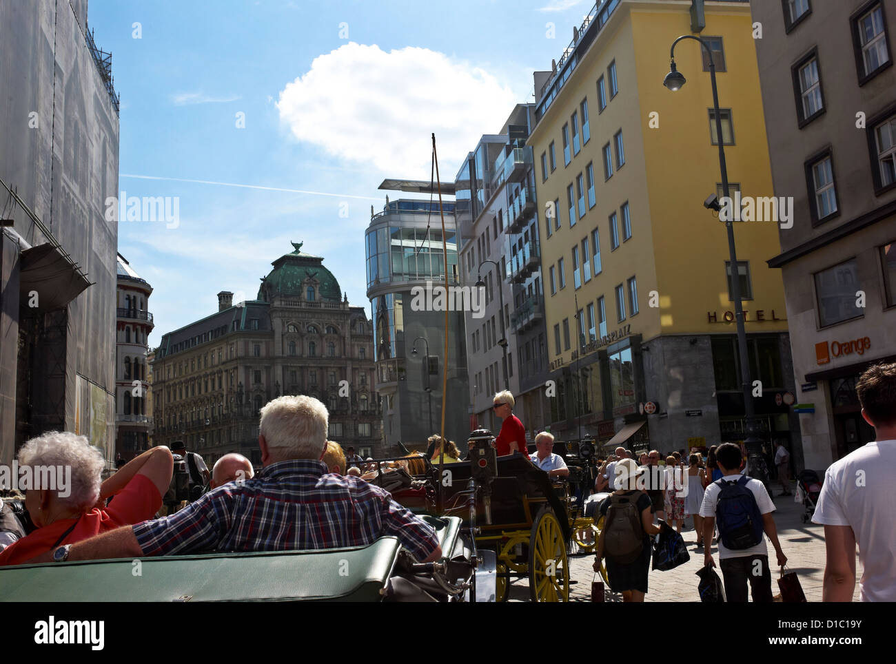 -Stephanplatz- Vienna (Austria Stock Photo - Alamy