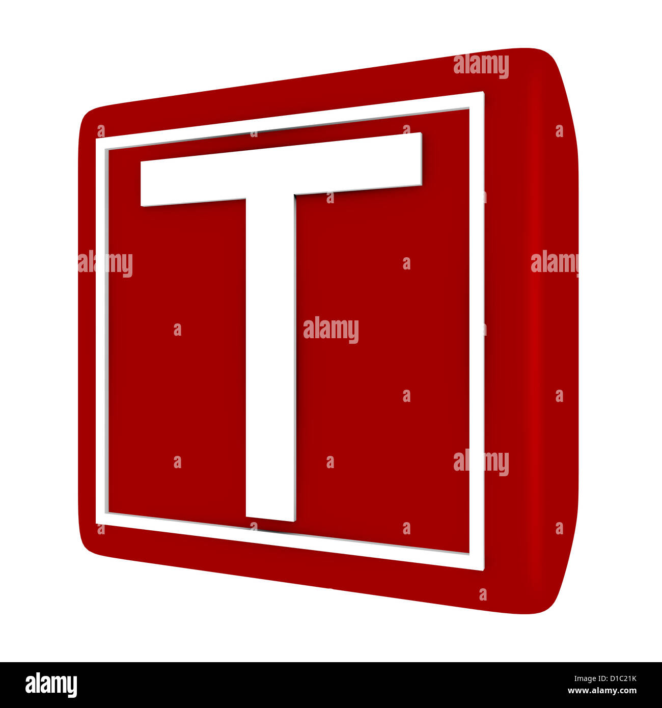 T font Cut Out Stock Images & Pictures - Alamy