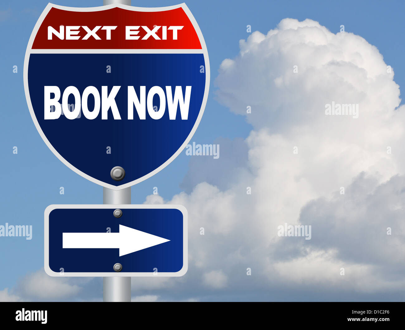 Book now sign hi-res stock photography and images - Alamy