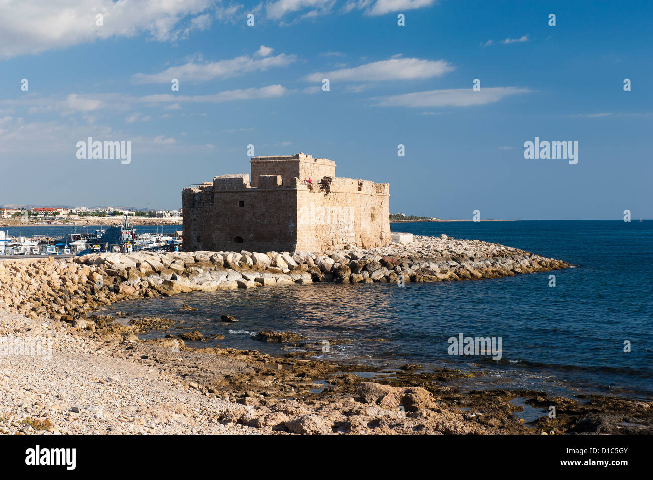 Medieval castle, Paphos, Cyprus Stock Photo - Alamy
