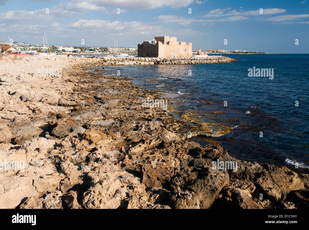 Medieval castle, Paphos, Cyprus Stock Photo - Alamy