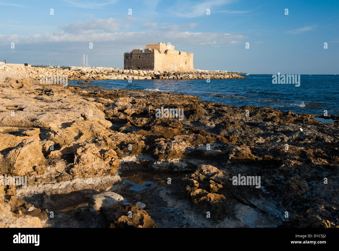 Medieval castle, Paphos, Cyprus Stock Photo - Alamy
