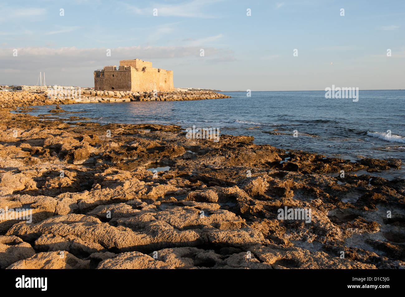 Medieval castle, Paphos, Cyprus Stock Photo - Alamy