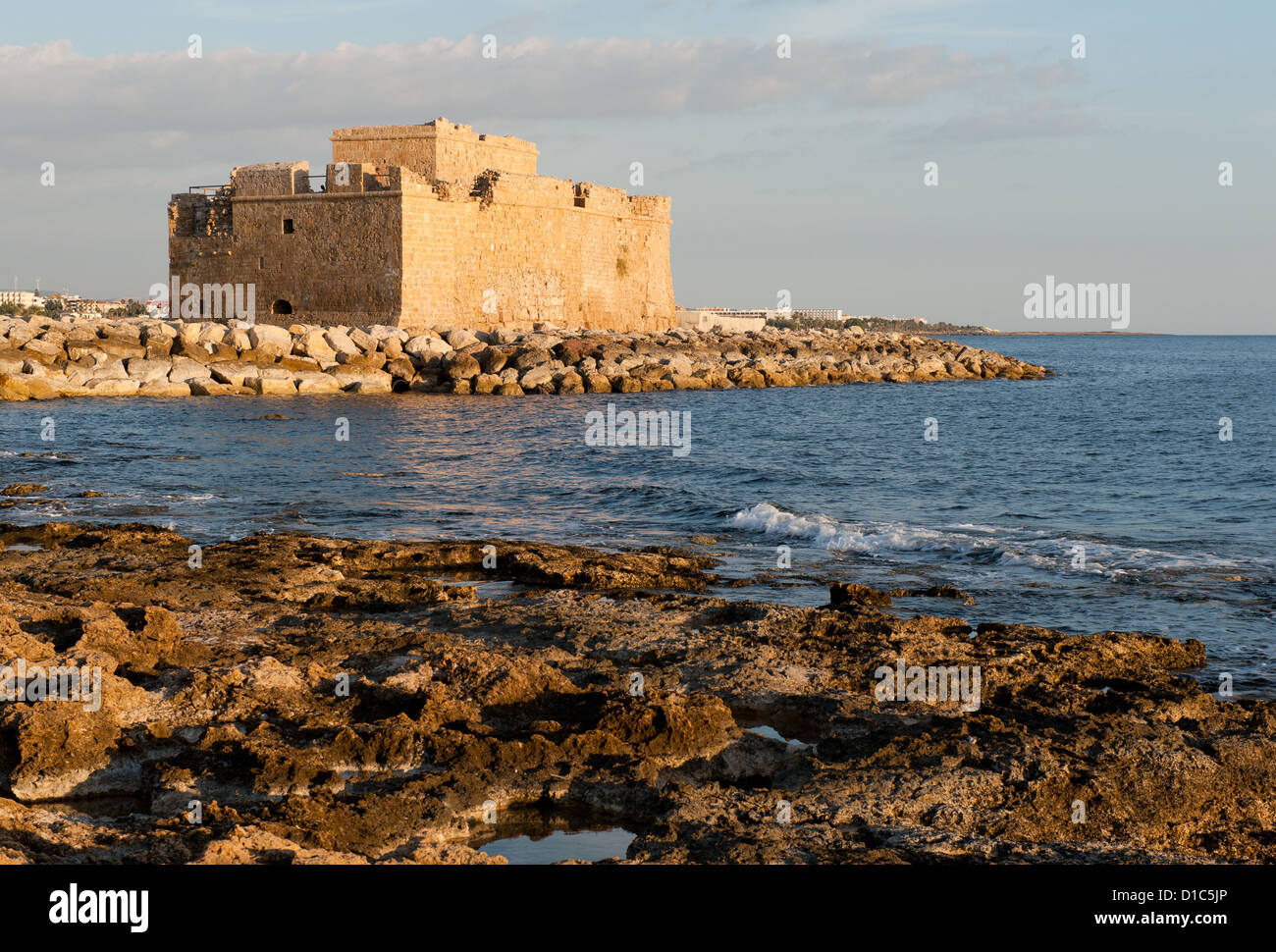 Medieval castle, Paphos, Cyprus Stock Photo - Alamy